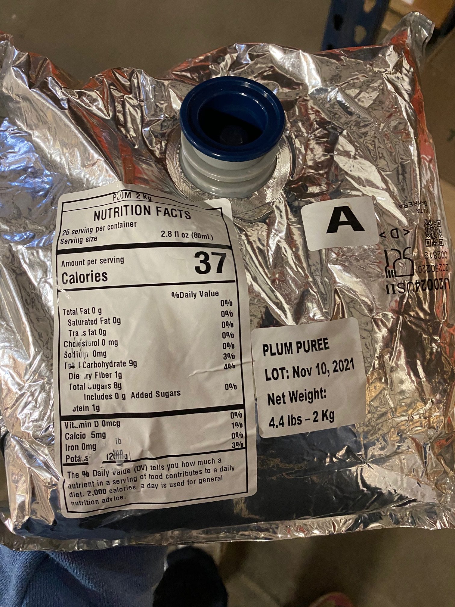 Fruit Purees in Aseptic packaging - Brewers Circle